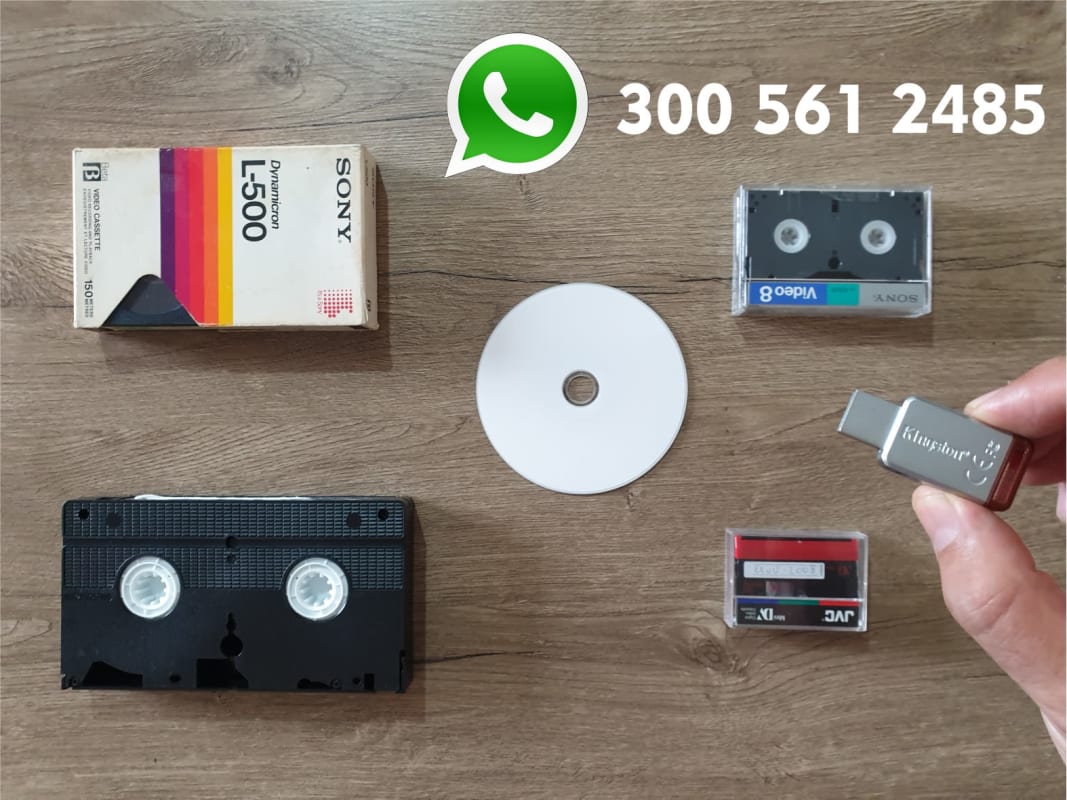 Other | Convertir Pasar VHS, Betamax, DVD, CD a USB digital Bogota ...