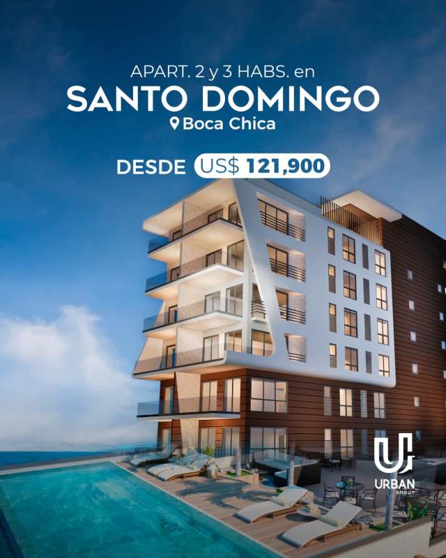 Beachfront Santo Domingo | venta | Apartamentos de 1 y 2 Habitaciones Frente al Mar en Boca ...