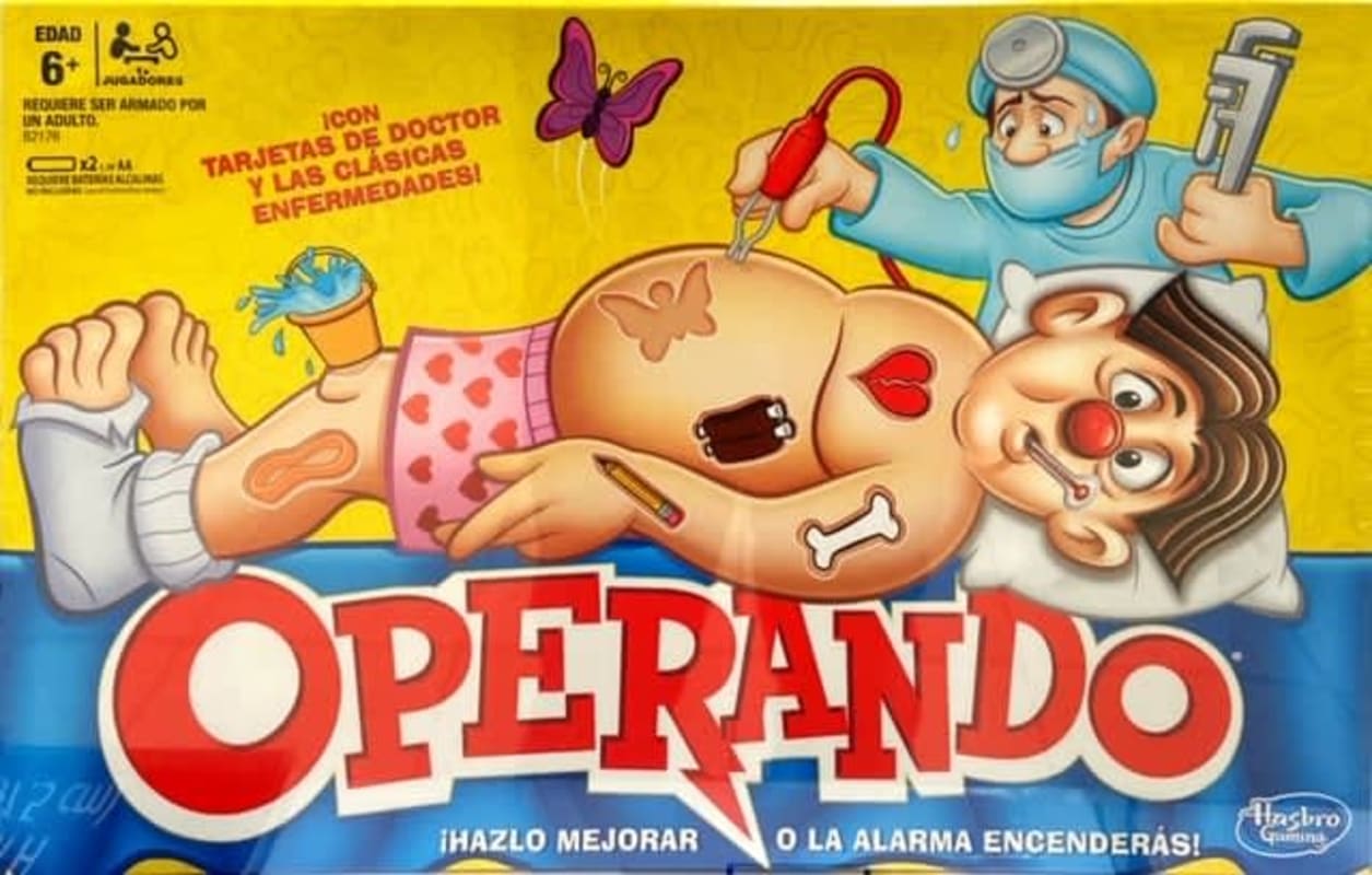 Juego de Mesa Operando marca Hasbro, Nuevo y Sellado! | Zona 15