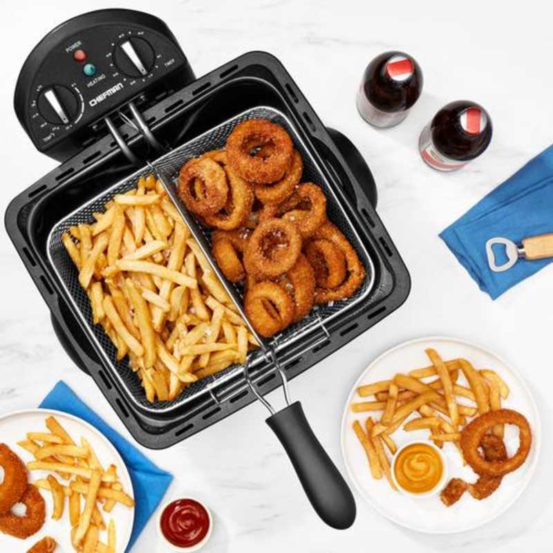 Kitchen Furniture | 4.5 Liter Oil Fryer brand Chefman, New and Sealed ...