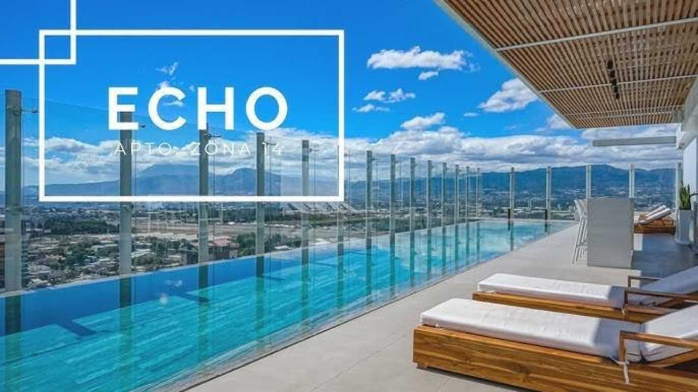 Zona 14 Edificio Echo apartamento en venta y renta | 2 Recamaras por 550000.00 en Zona 14