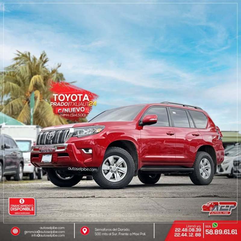 Toyota Prado TXL AUTOMÁTICA CNUEVA PRIMA $13600 2024 30000 km Diesel ...