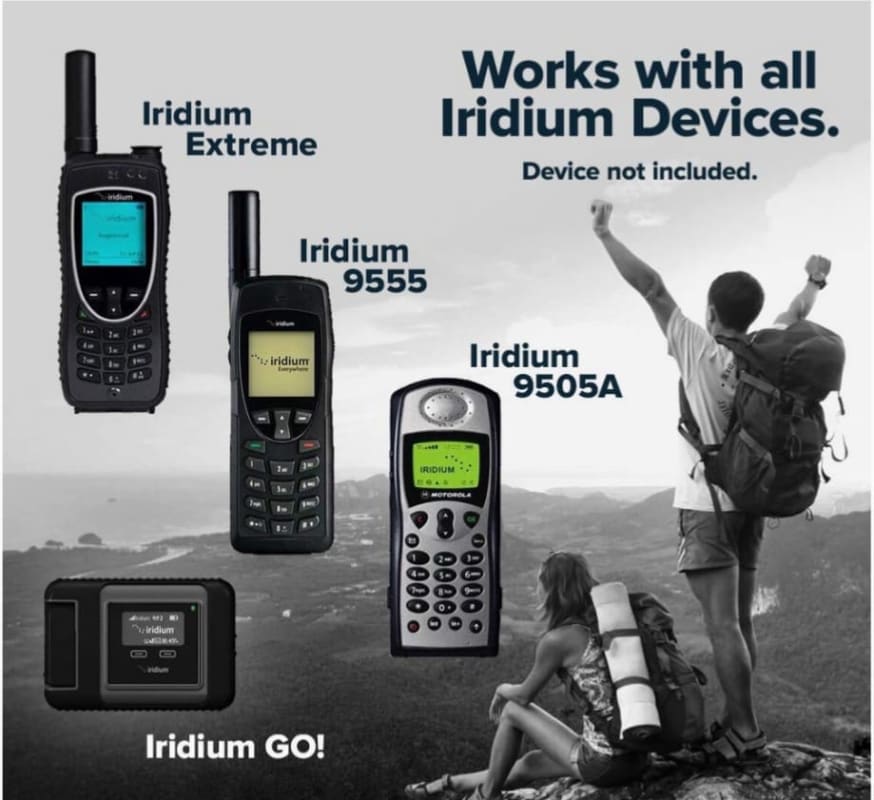 SATELITALES TELEFONOS Y RADIOS IRIDIUM, INMARSAT, GARMIN/RECARGA ...