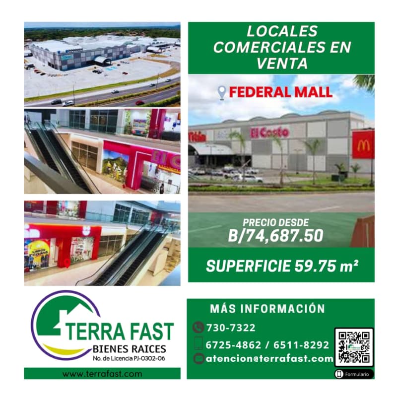 Locales Comerciales Premium en Federal Mall – Alta Plusvalía y Flujo ...