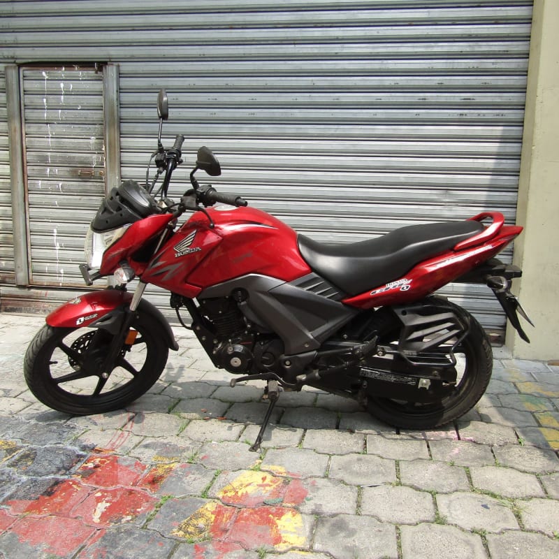 Motorcycles | Honda Unicorn CB 160 El Salvador 2022 | moto Unicorn CB rojo