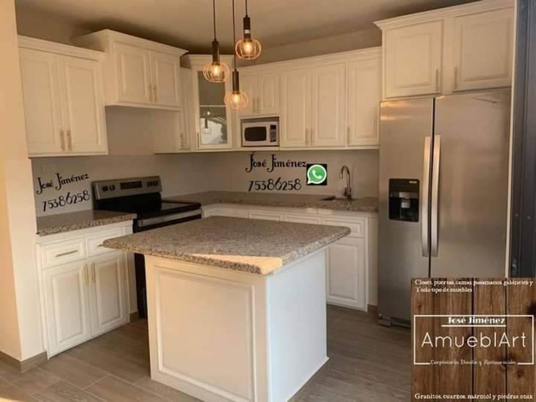 Marmoleria carpintería gabinetes cosina cuarzos granito pantre | Morazán