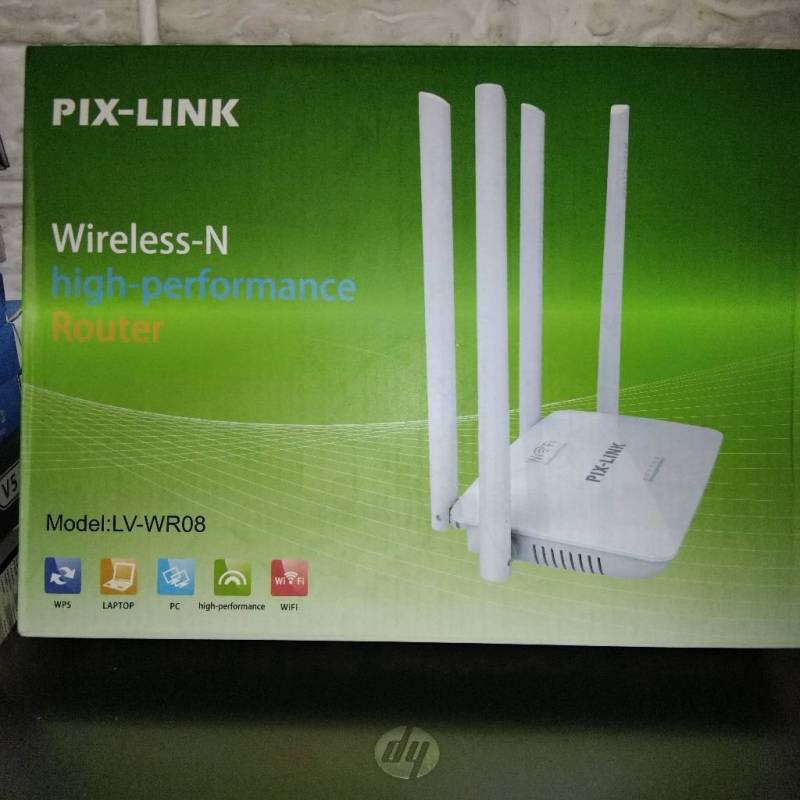 Router Wifi 4 Antenas 300 Mbps pix-link | Soyapango