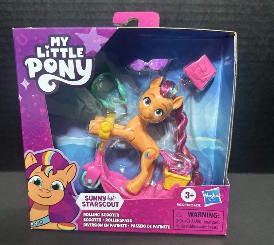 My Little Pony: Tell Your Tale Sunny Starscout Rolling Scooter 9cm ...