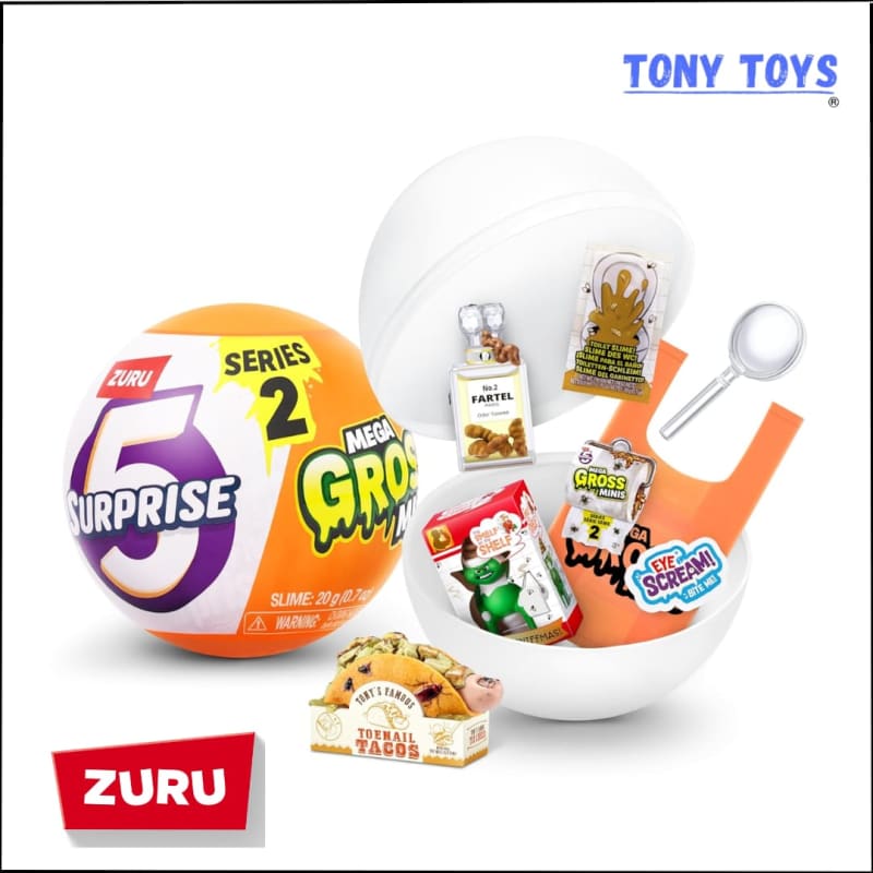 Toys | Mini Brands Zuru 5 Surprise Mega Gross Series 2 Misterio ...