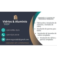 Vidrios y Aluminio | Panamá Oeste
